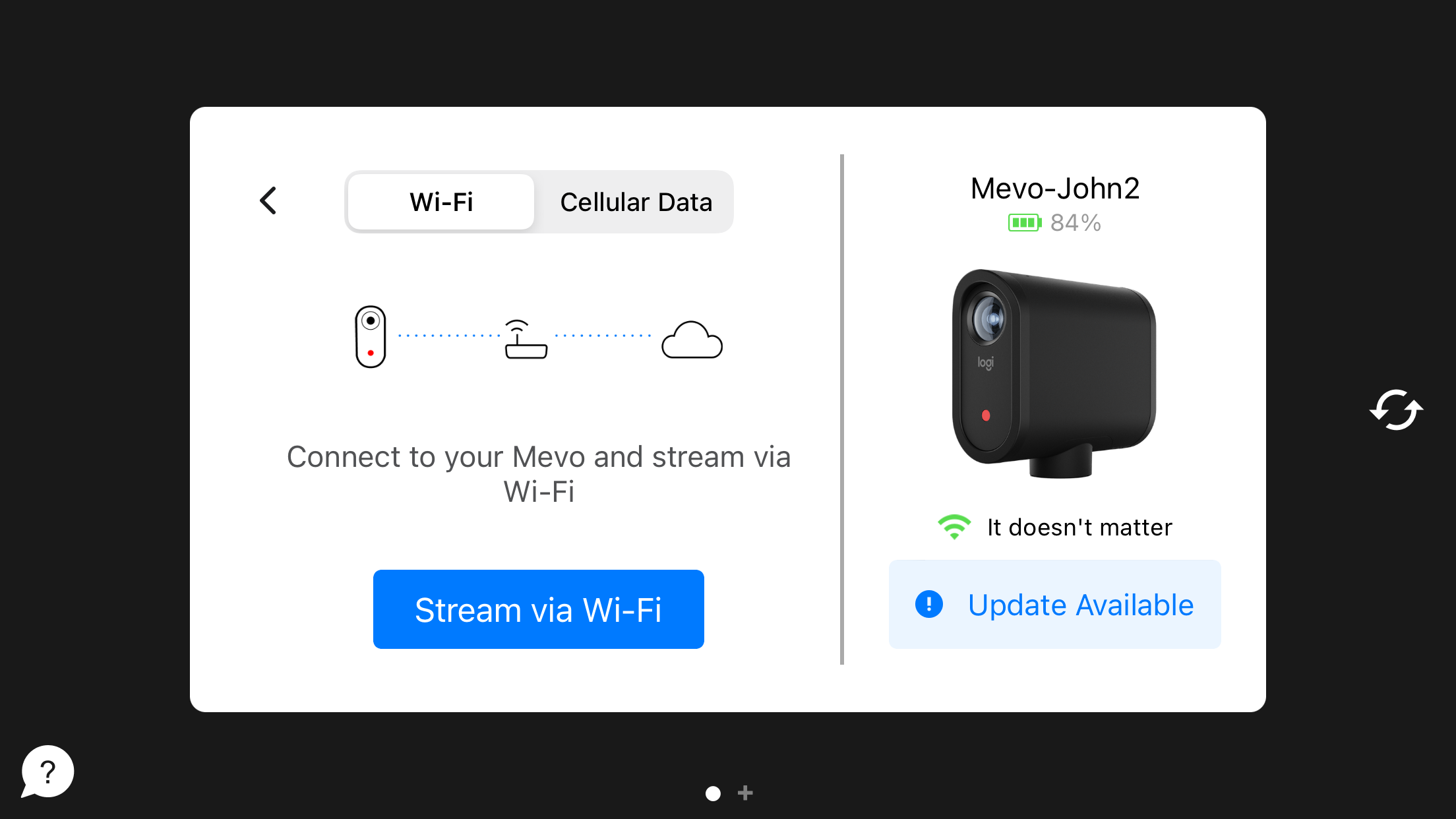 Streaming with Mevo 2.0 App – sidelineHD